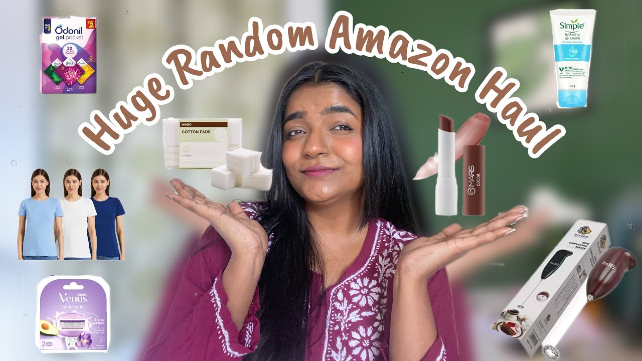 Huge Random Amazon Haul 💸 | Home essentials | Skincare | Bodycare ...