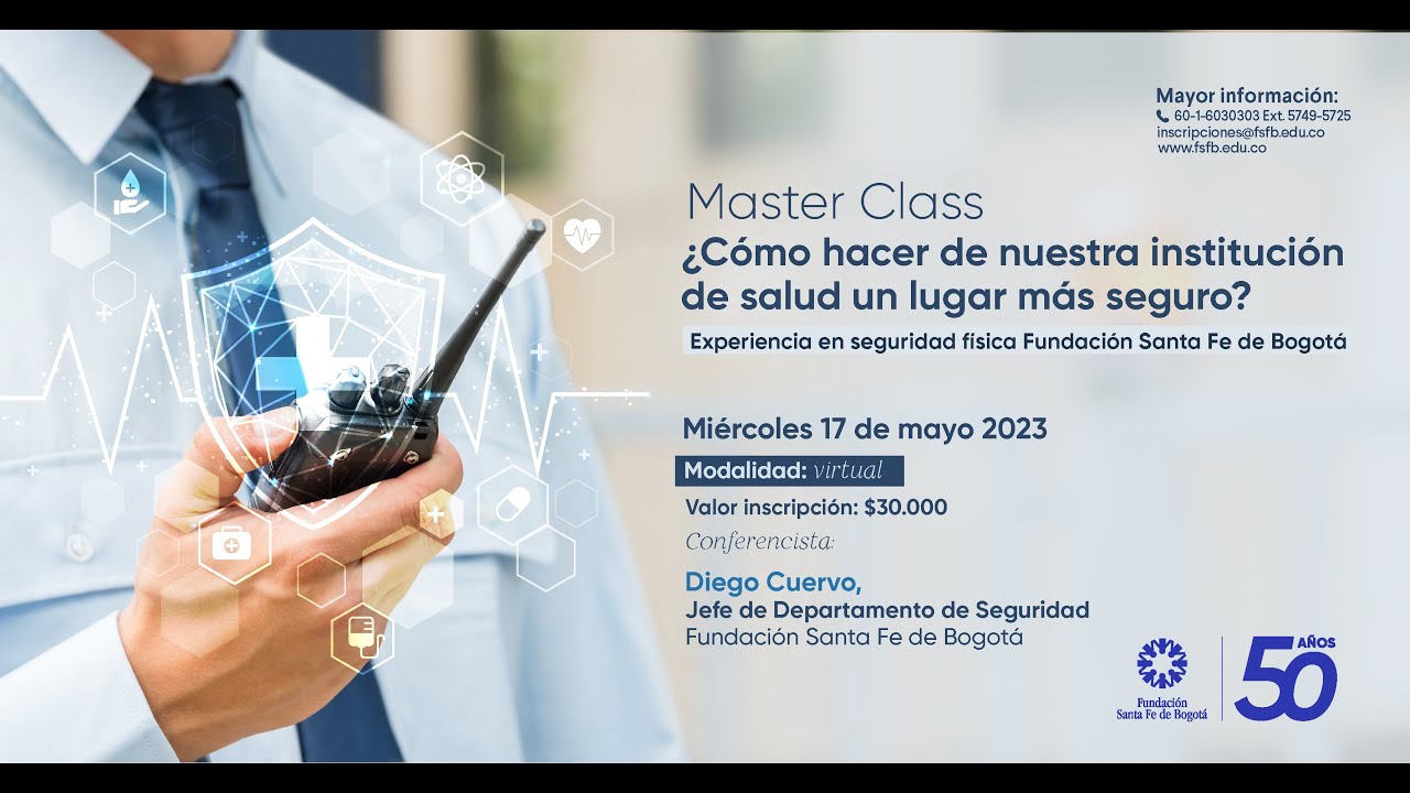 Invitación a la Master Class ¿Cómo hacer de nuestra institución de ...