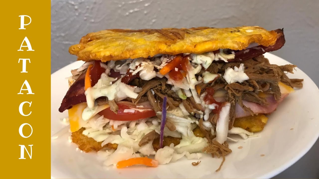 Patacones rellenos - YouTube