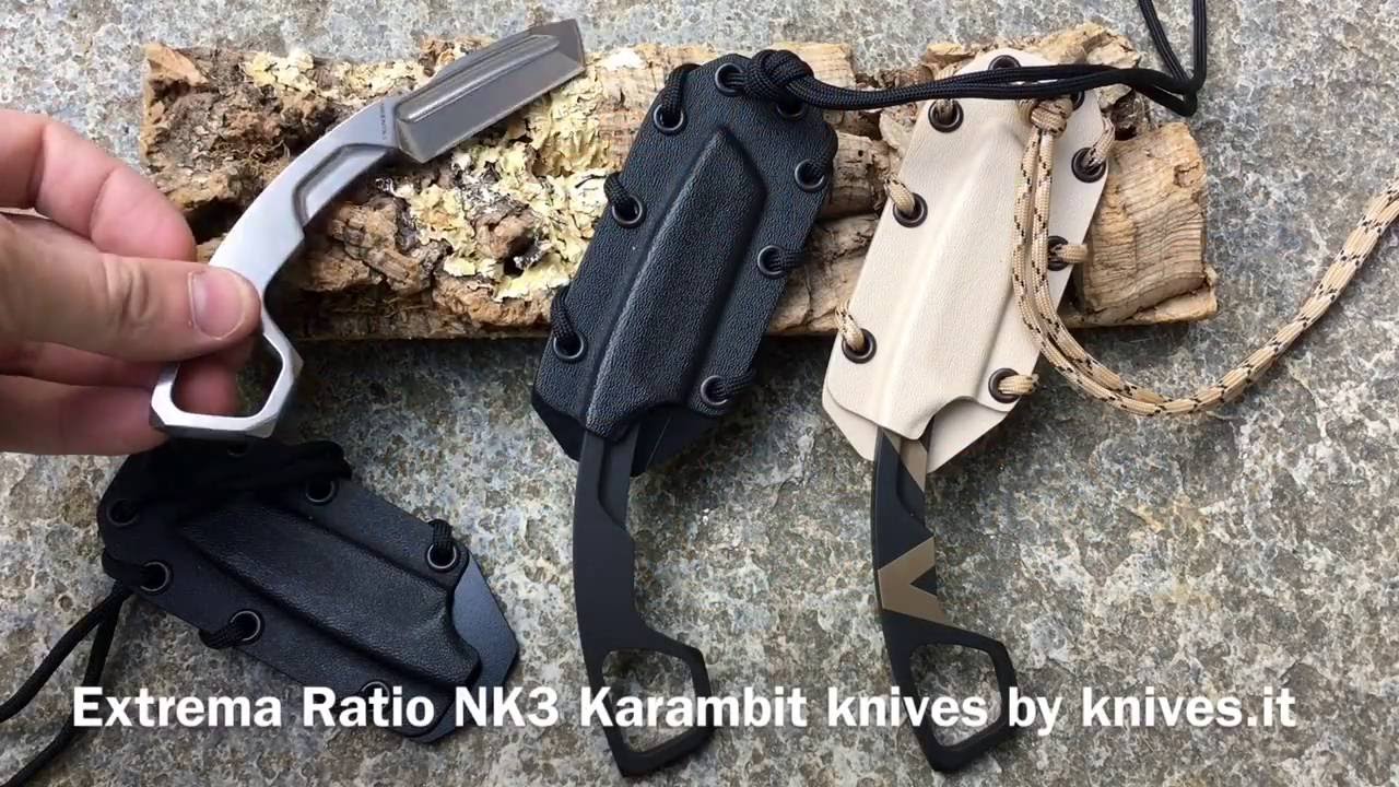 Extrema Ratio NK3 Karambit Neck knife by knives.it - YouTube