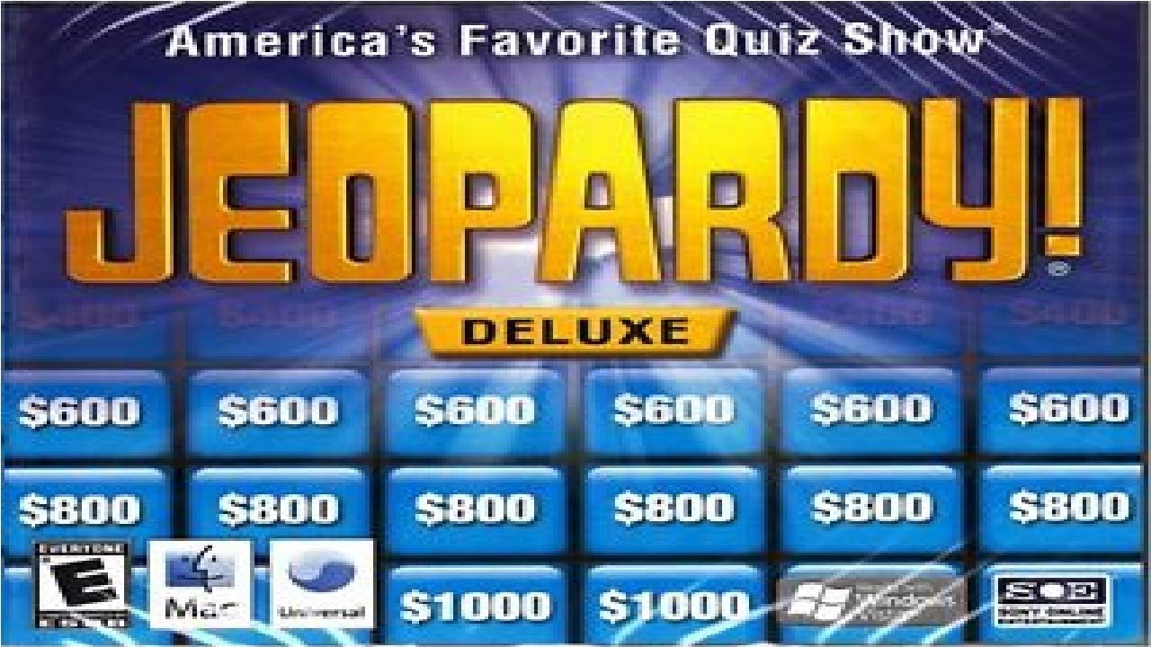 Jeopardy! Deluxe PC Solo Game Run - YouTube
