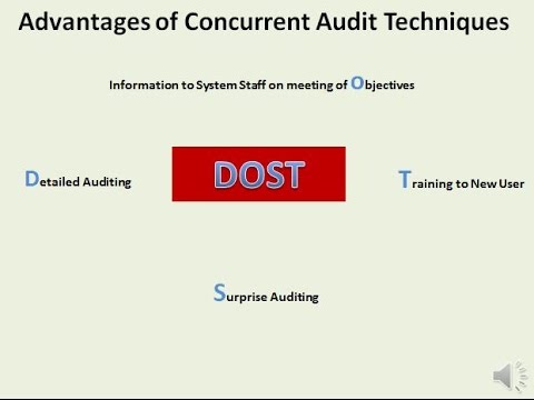Chapter -6- Advantages of concurrent audit techniques - YouTube
