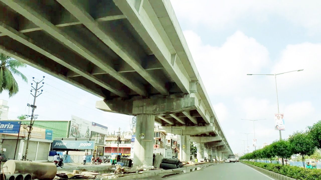 Benz Circle Flyover Latest Status || 21 September 2019 || [ Vijayawada ...