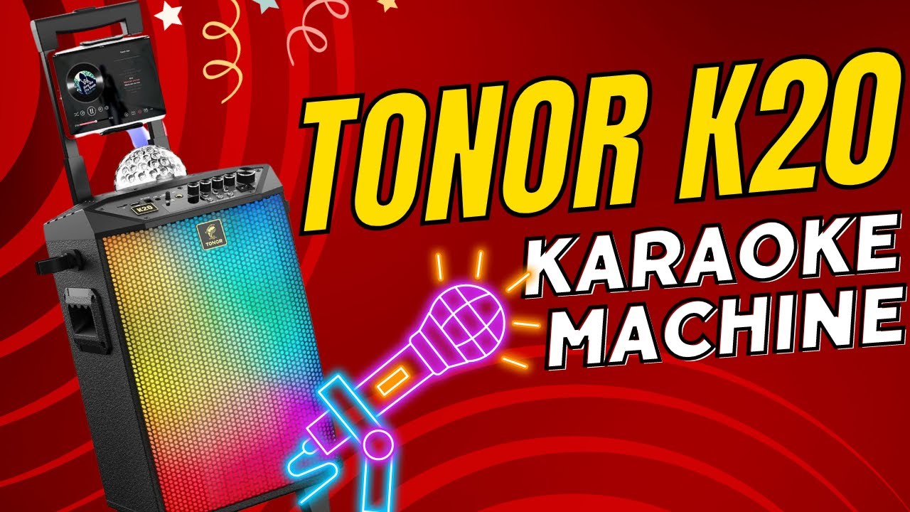 Honest Reviews w/ Nick : Tonor K20 Karaoke Machine Party Box - YouTube
