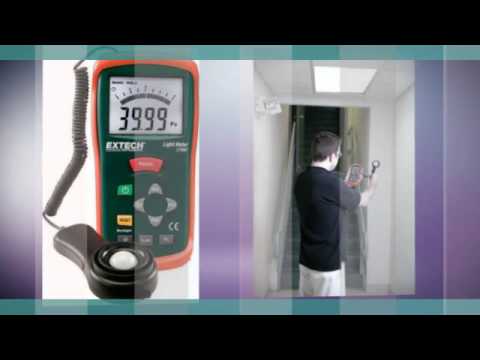 Extech LT300 Light Meter - YouTube