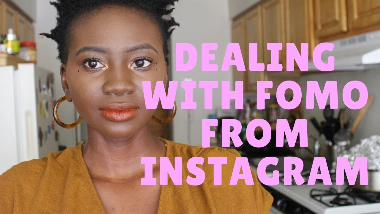 HOW TO DEAL WITH FOMO FROM INSTAGRAM - YouTube