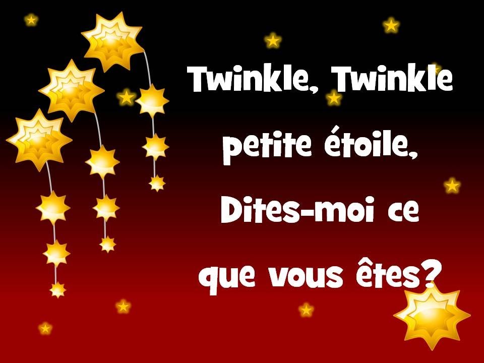 ** French Version - Twinkle Twinkle Little Star Instrumental Lullaby ...