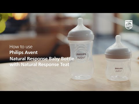 Philips Avent Natural Response Baby Bottle - Feeding cues