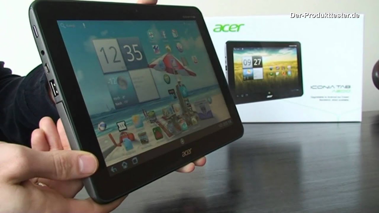 Acer Iconia Tab A200 im Test - YouTube