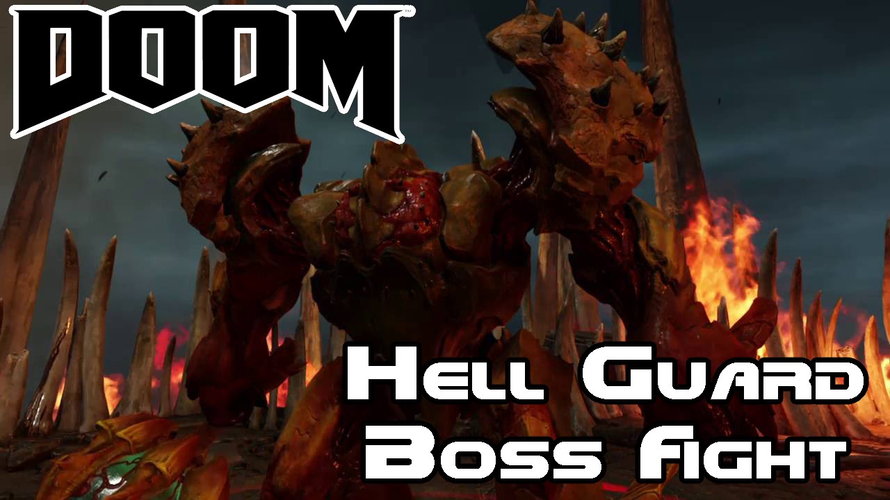 DOOM - Hell Guard Boss Fight - YouTube