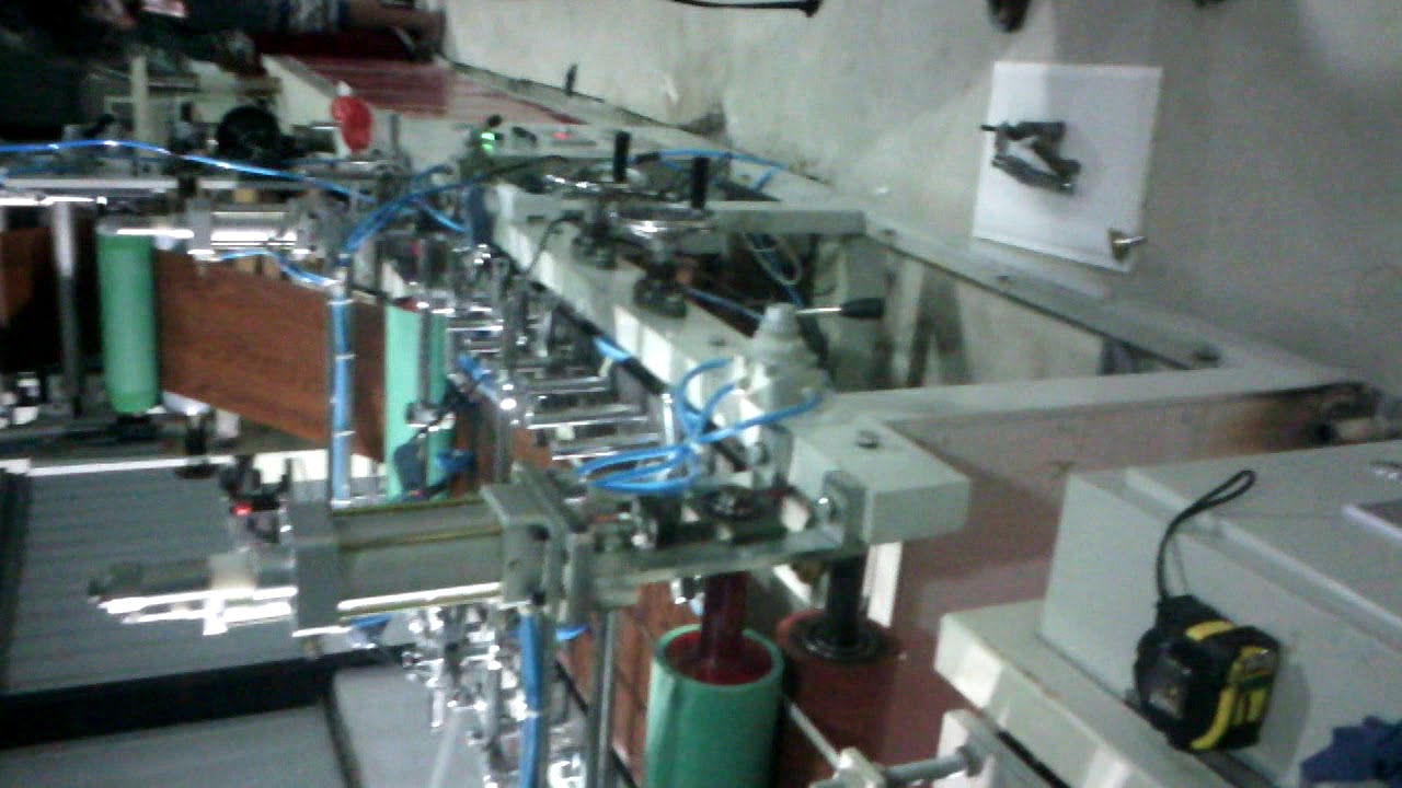 PVC wall panels profile wrapping laminating machine - YouTube