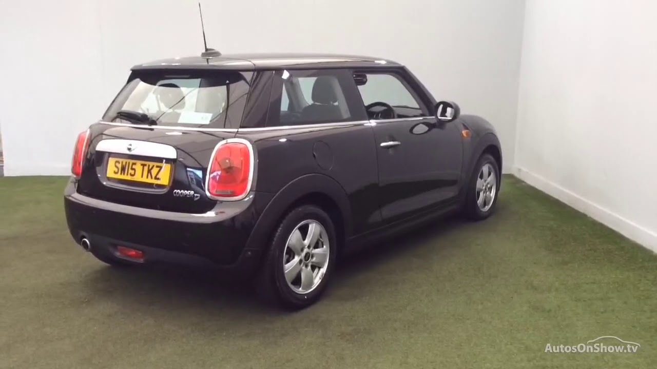 MINI HATCH COOPER D BLACK 2015 - YouTube