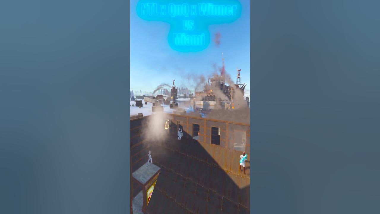 Rust 3 Way Merge NTL x qnq x winner vs Miami 70 vs 22 Raid Defence #rust #rustgame #rustconsole ...