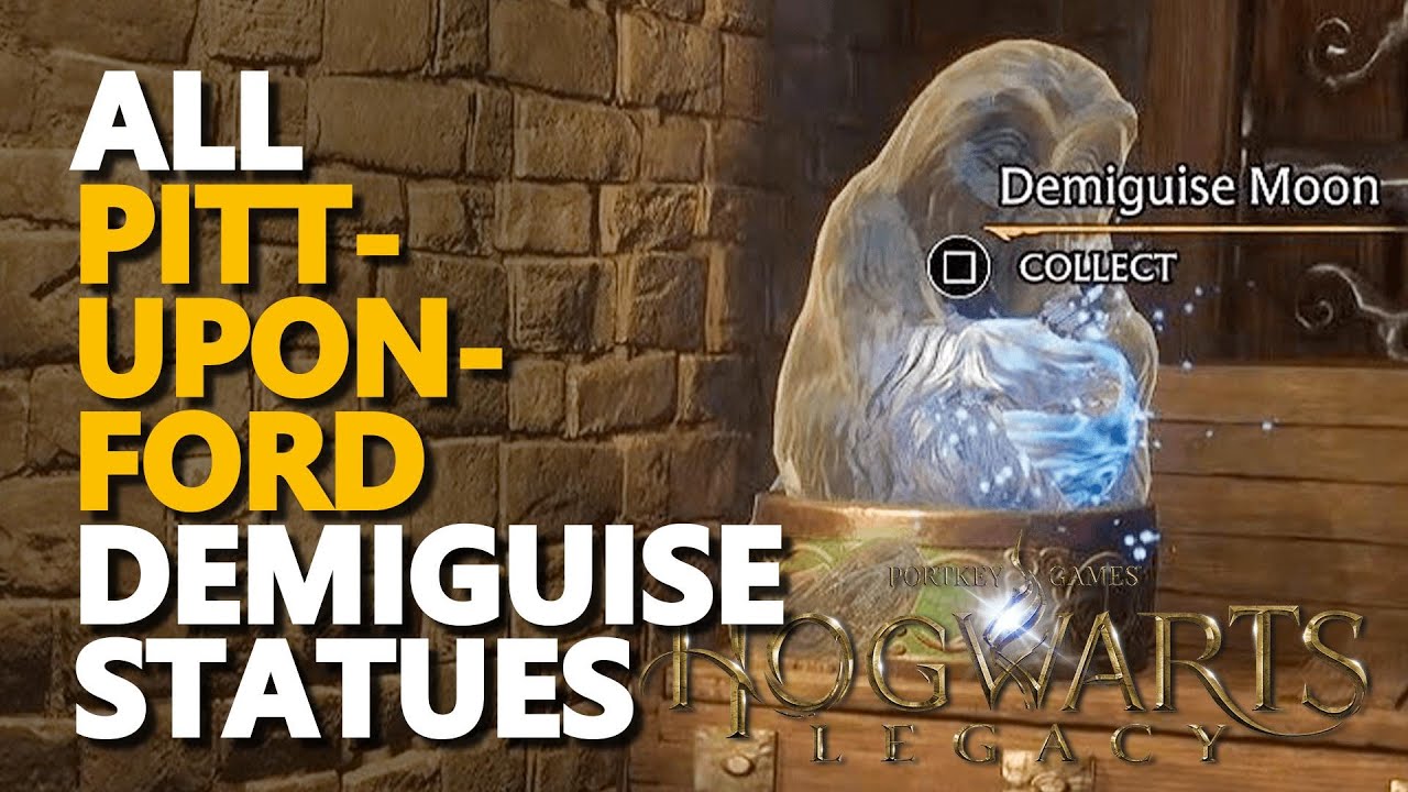 Pitt-Upon-Ford Demiguise Statues Hogwarts Legacy - YouTube