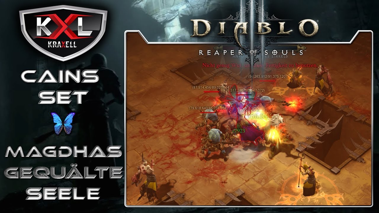 Diablo 3 Reaper of Souls Farm-Guide - Maghdas gequälte Seele / Cains ...