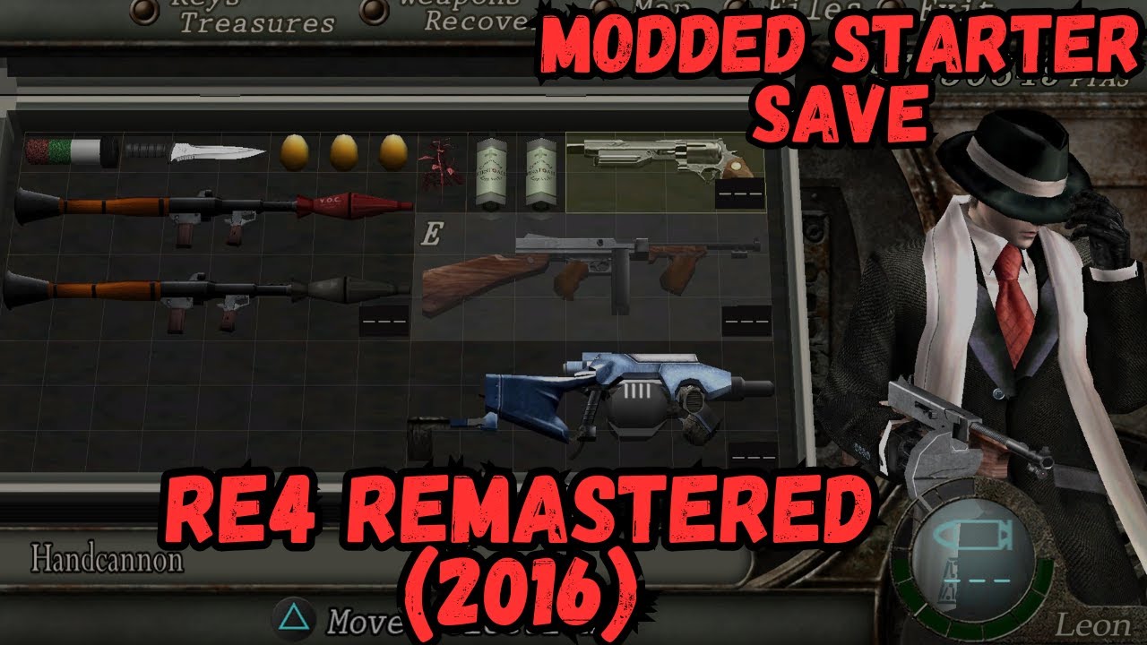 RESIDENT EVIL 4 HD REMASTER (2016): ULTIMATE STARTER SAVE! # ...