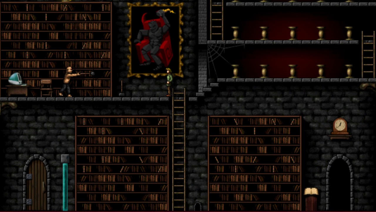 Return to Dark Castle - Library Level - YouTube
