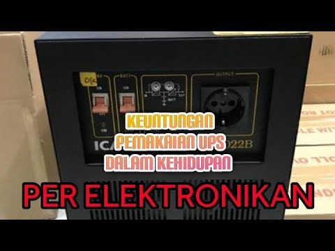 Fungsi dan kegunaan UPS ( Uninterruptible Power Supply ) - YouTube