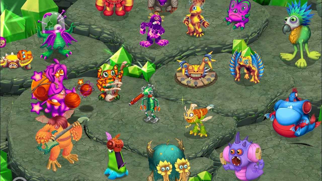 My Singing Monsters: Dawn of Fire - Cave Island (Full Song) - YouTube