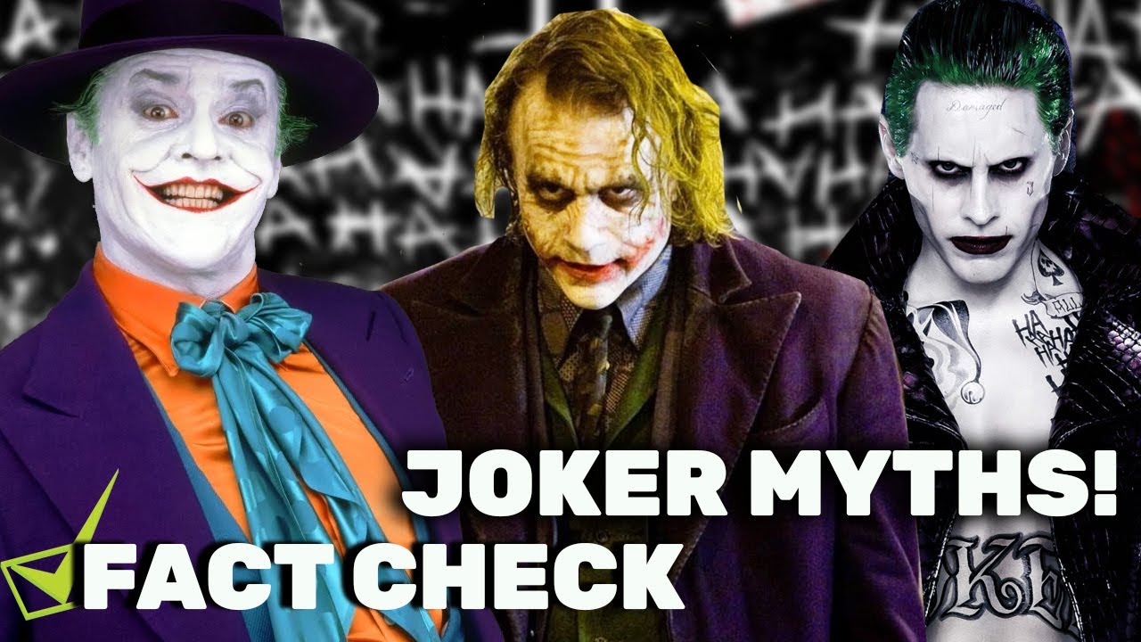 The Truth Behind Joker Movie Myths - Fact Check! - YouTube