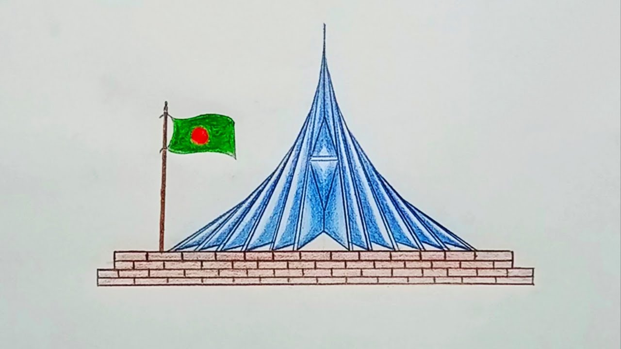 How To Draw Monuments In Short Time With Simple Tricks - YouTube