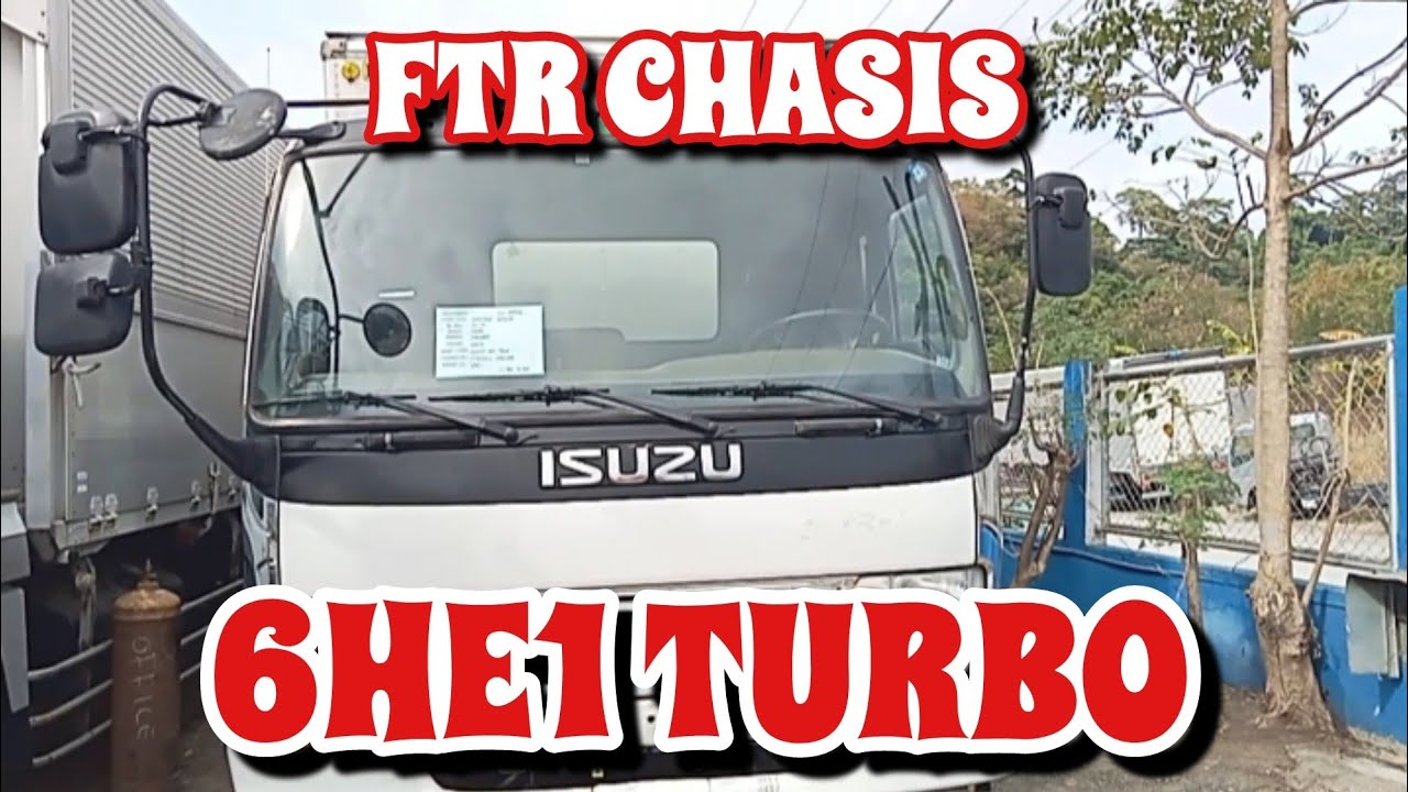 FTR CHASIS 6HE1 TURBO - YouTube