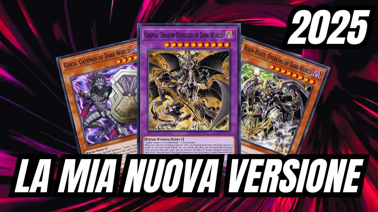 DARK WORLD 2025 DECKPROFILE + MAZZO & SIDE SPIEGATA - YouTube