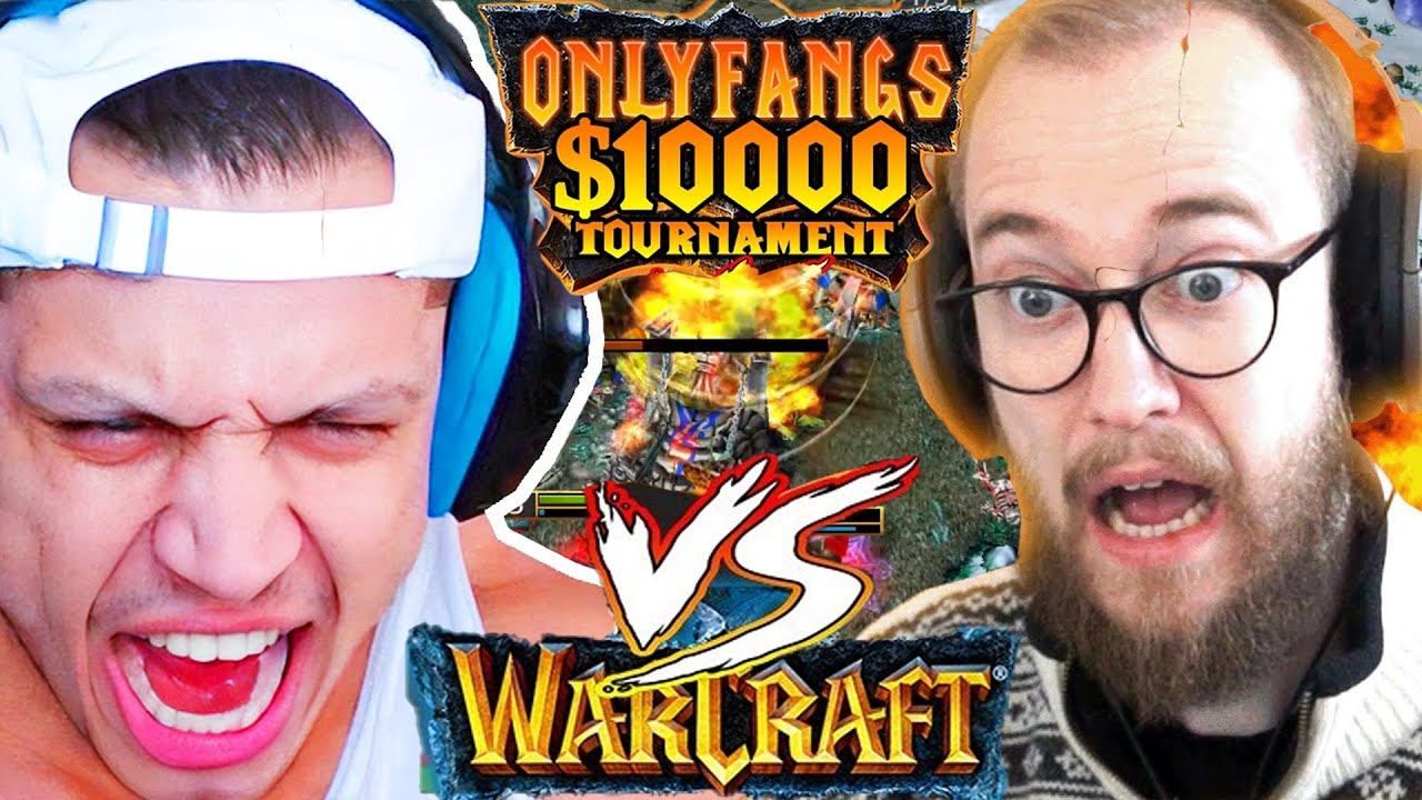 [Full Game] Tyler1 vs Guzu in OnlyFangs WC3 Tournament... (Warcraft 3 ...