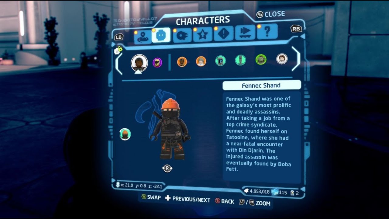 Fennec Shand GAMEPLAY - LEGO Star Wars: The Skywalker Saga - YouTube