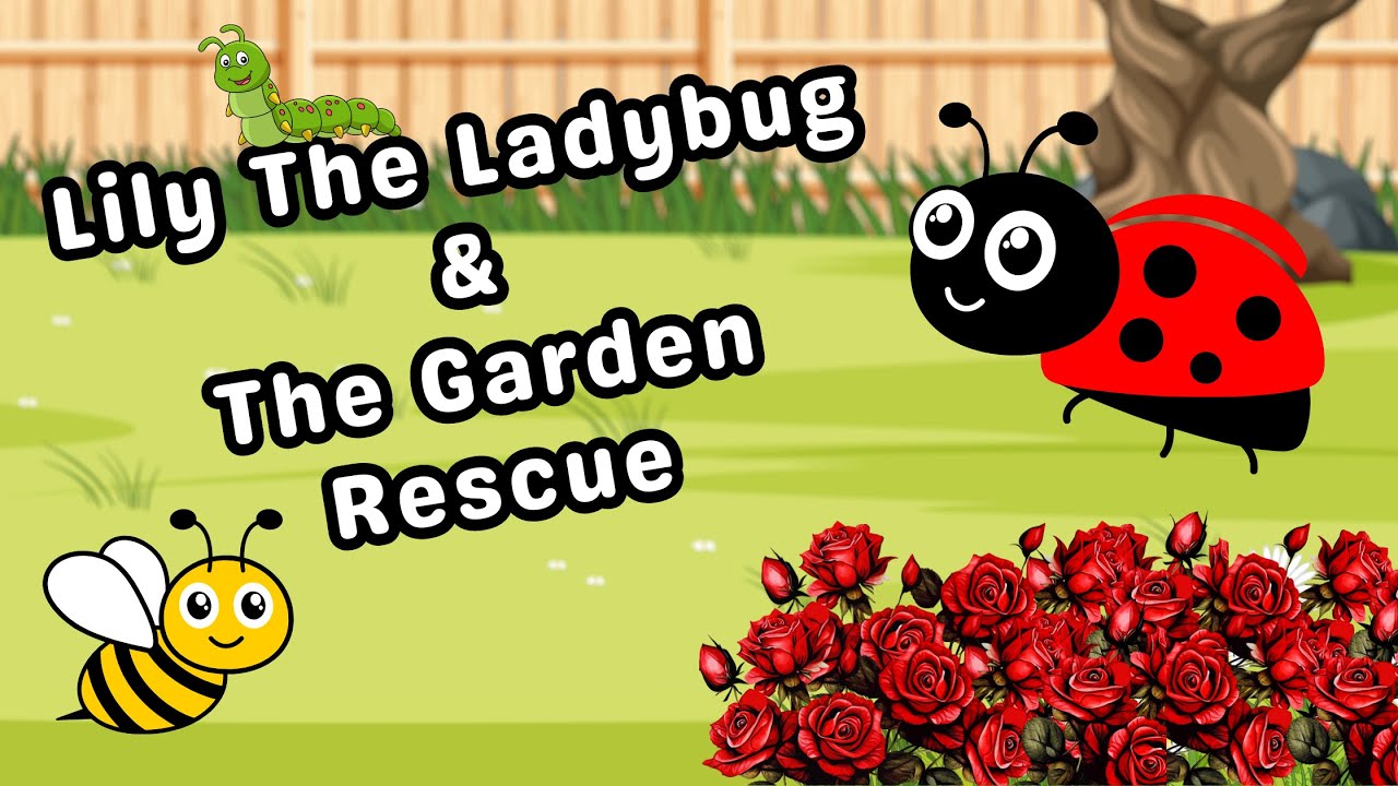 Lily the Ladybug and The Garden Rescue in English | Moral Stories for ...