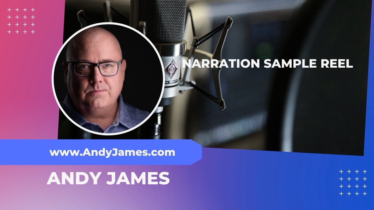 Andy James Narration Demo - YouTube
