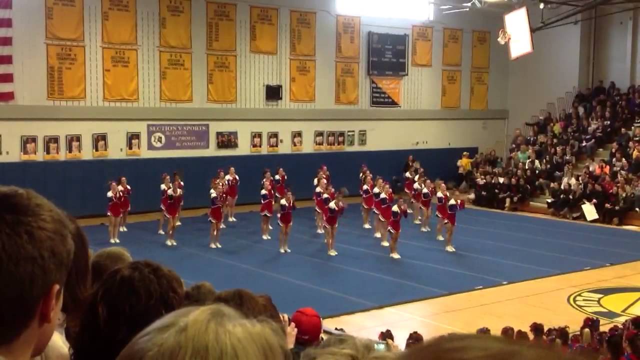 Fairport JV Cheerleading 2013 victor competition - YouTube