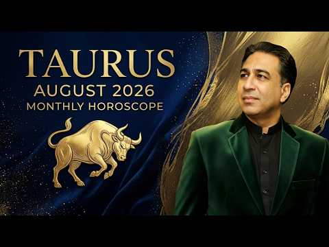 Taurus August 2026 | Monthly Horoscope | Forecast & Predictions by Astrologer Haider Jafri