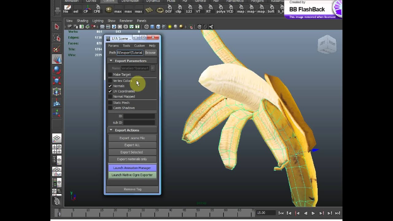 Exporting to Ogre3D with LFA Tools - YouTube