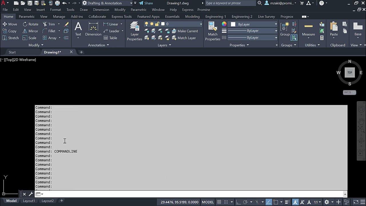 Restore your command line bar | COMMANDLINE | AutoCAD Tips in 60 ...