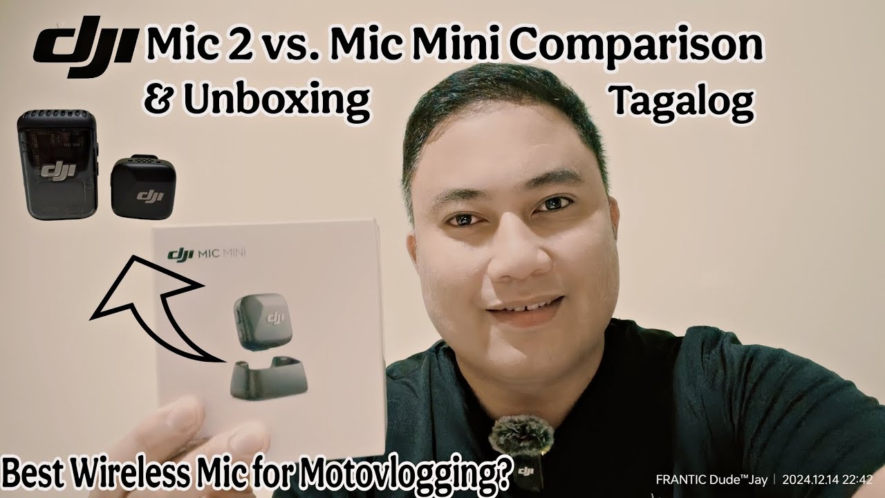 DJI Mic Mini vs DJI Mic 2 Comparison & Unboxing | Best Wireless Mic for Motovlogging? # ...