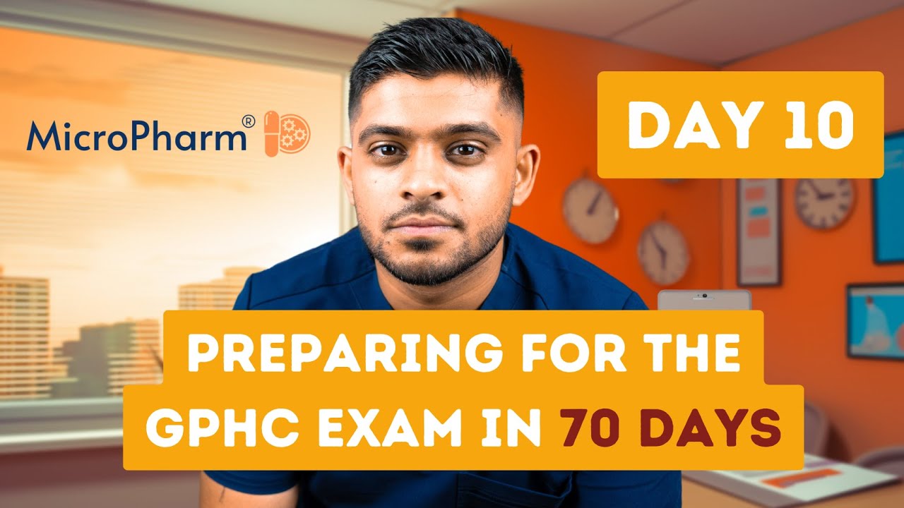 Prepare for the GPhC Registration Assessment in 70 Days | Day 10 - YouTube