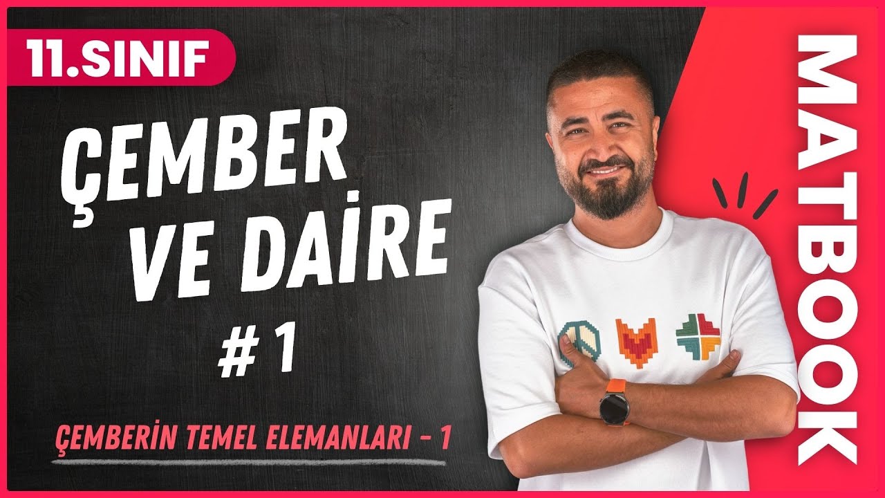 Çemberin Temel Elemanları 1 | Çember ve Daire 1 | 11.SINIF MATEMATİK ...