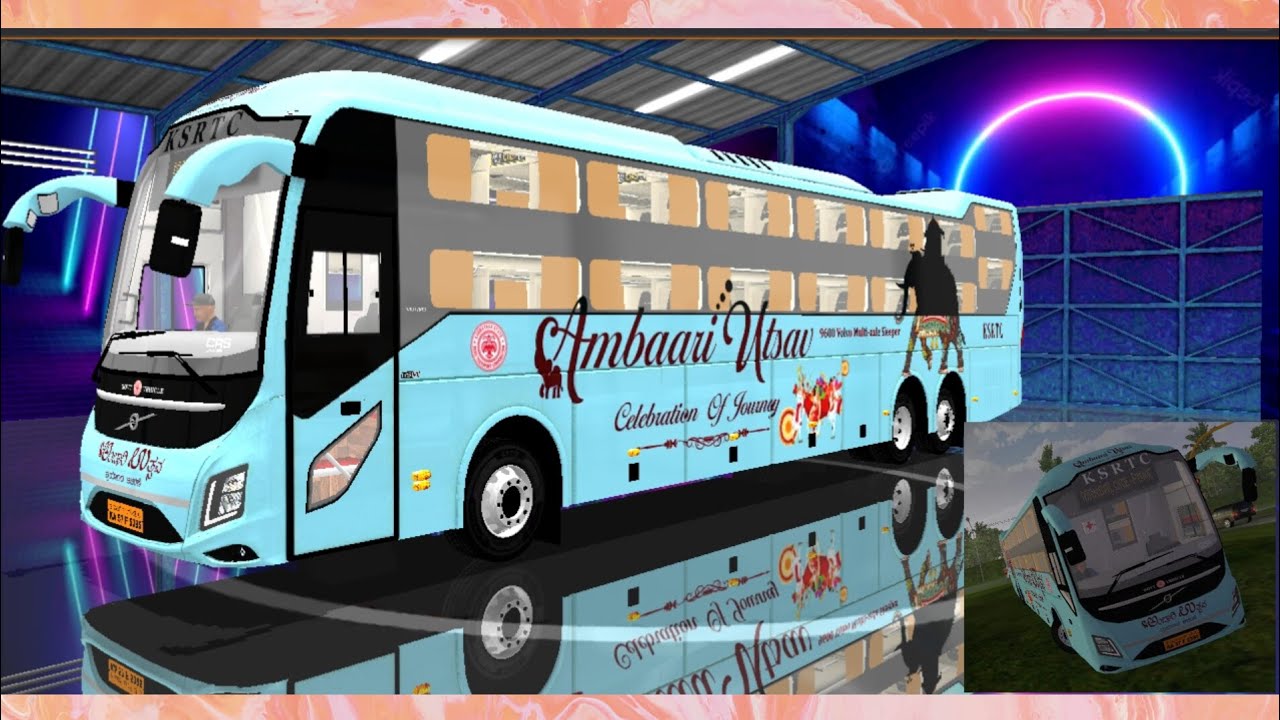 New Volvo 9600s b8r #bussimulatorindonesia #newmod #bus #volvobus - YouTube