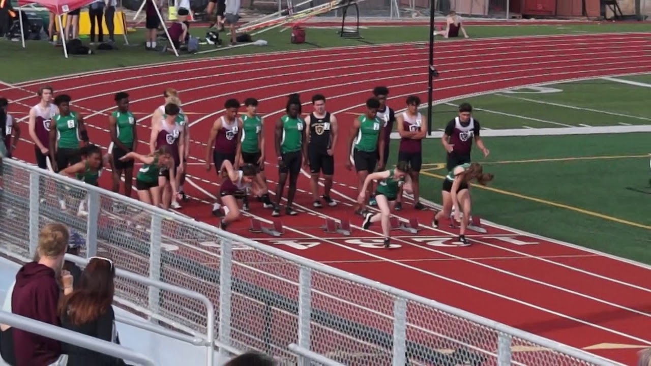 Faith Track – Girls 100 Meter Dash 6 - YouTube