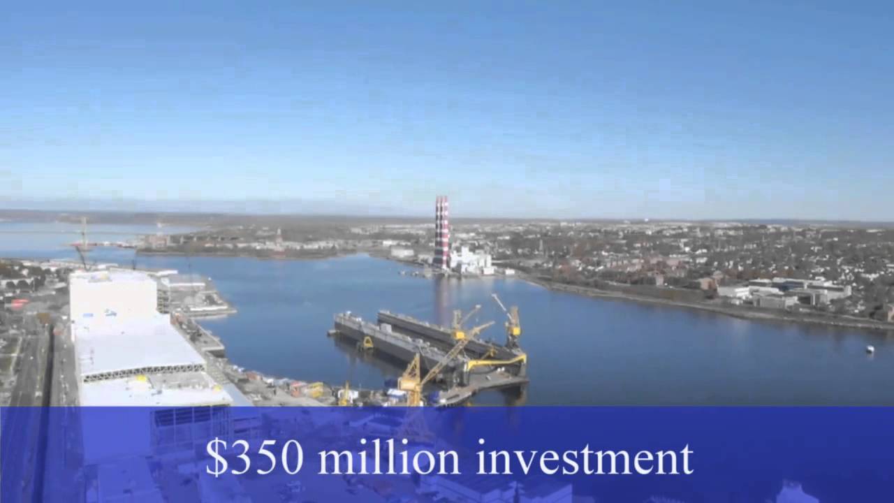 $350 Million Modernization of Halifax Shipyard - YouTube