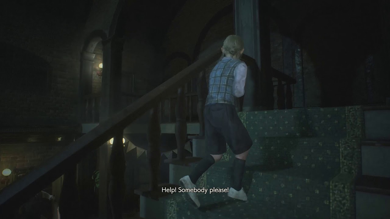 Sherry Escapes Brian Irons - Resident Evil 2 Remake - YouTube