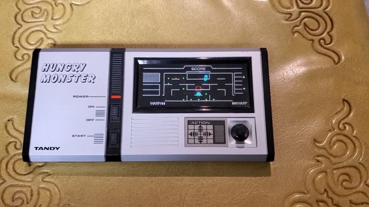Tandy Hungry Monster electronic game (1982) - YouTube
