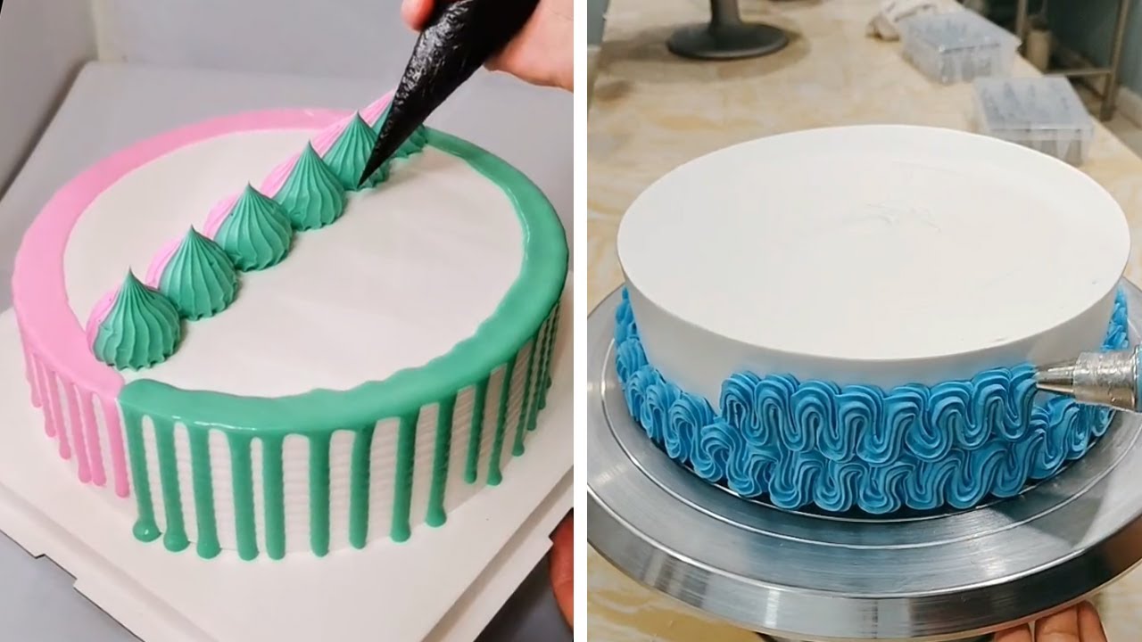 Stunning Cake Decorating Technique Like a Pro | Most Satisfying ...