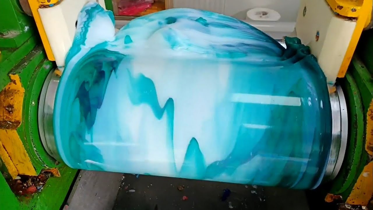 Silicone rubber color mixing | Oddly satisfying silicone color mixing ...
