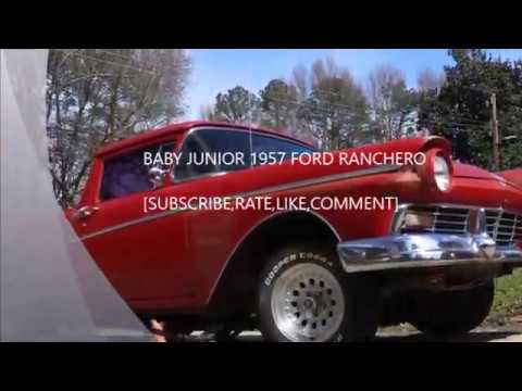 BABY JUNIOR SHOWS HIS CLASSIC 1957 FORD RANCHERO @BJ BABYJUNIOR - YouTube