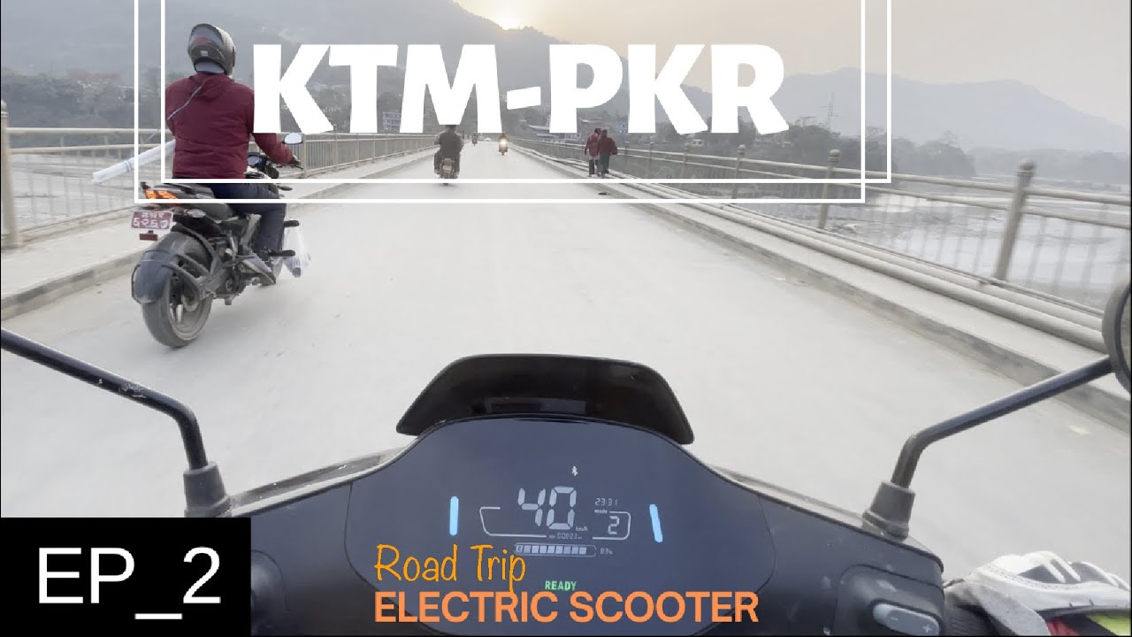 Road trip on Electric Scooter | Segway N100 | KTM to PKR | Full ride ...