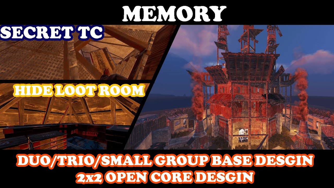 MEMORY------RUST BASE DESIGN DUO/TRIO/SMALL GROUP BASE DESGIN/ 2022 ...