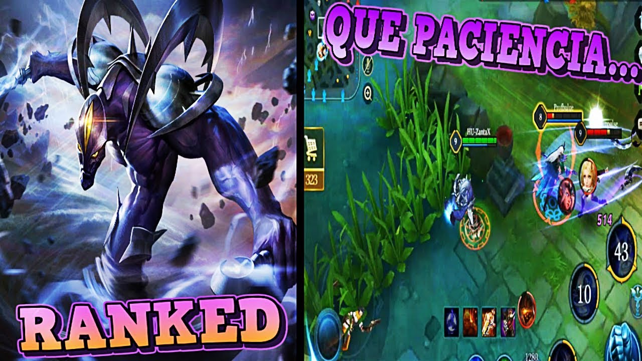 ARENA OF VALOR [AoV] | RANKED | ZILL, MUCHA PACIENCIA HAY QUE TENER ...