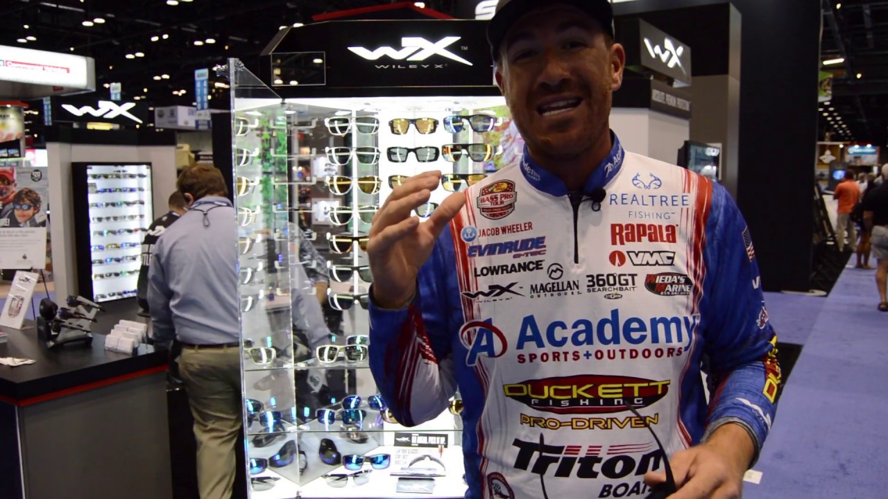Wiley X Polarized Fishing Safety Sunglasses with Pro Angler Jacob ...